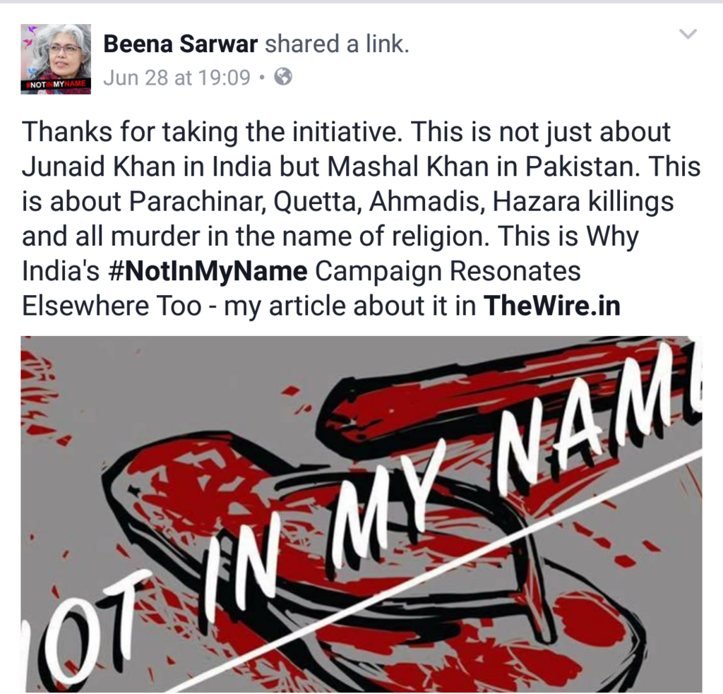 Times Now attempts to discredit #NotInMyName protests with incomplete ...