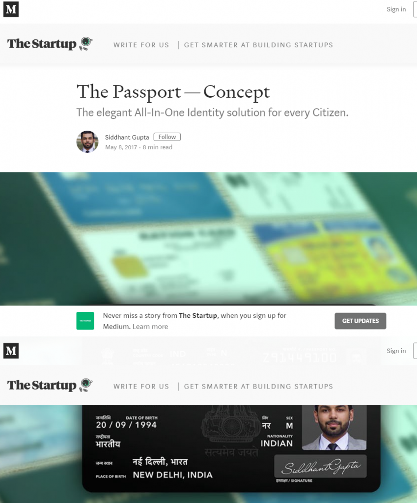 No, this isn't a new 'smart' passport to be launched in India - Alt News