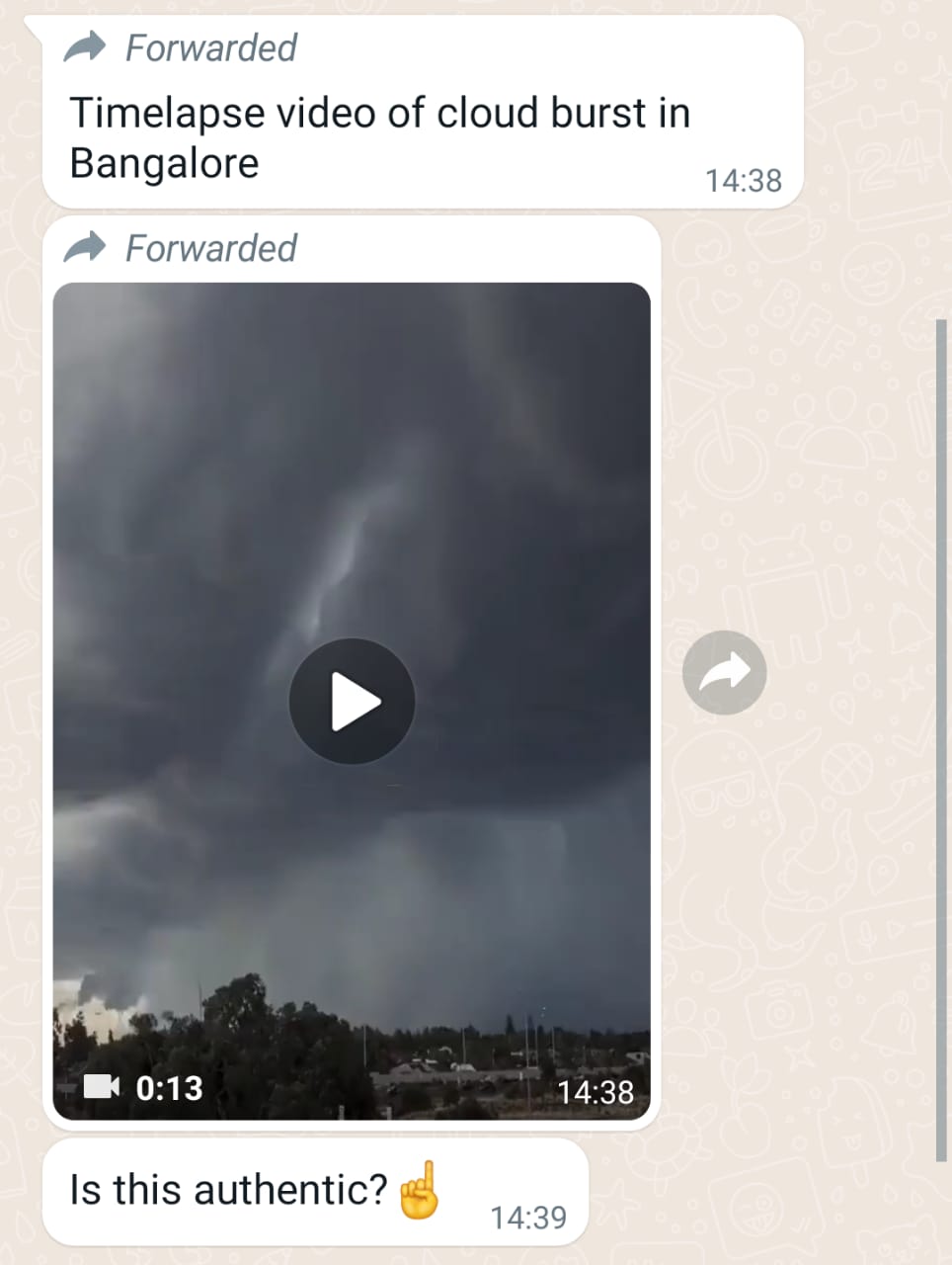 2020 video from Perth, Australia being shared as Bengaluru cloudburst - Alt News