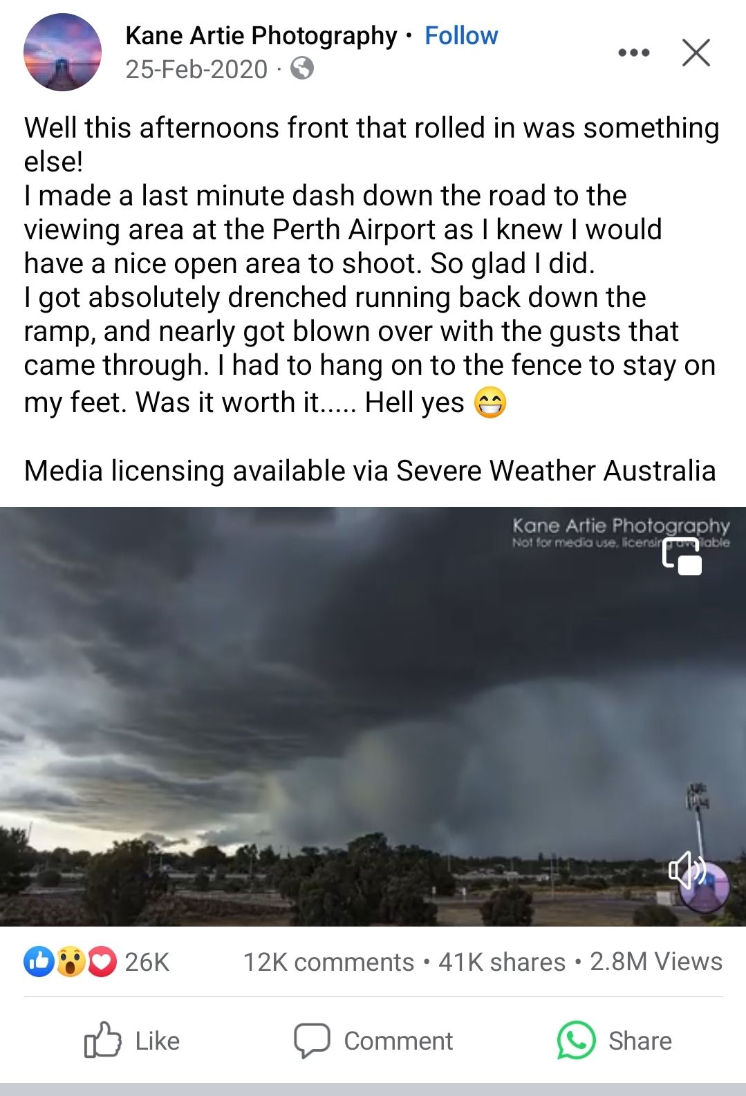 2020 video from Perth, Australia being shared as Bengaluru cloudburst - Alt News