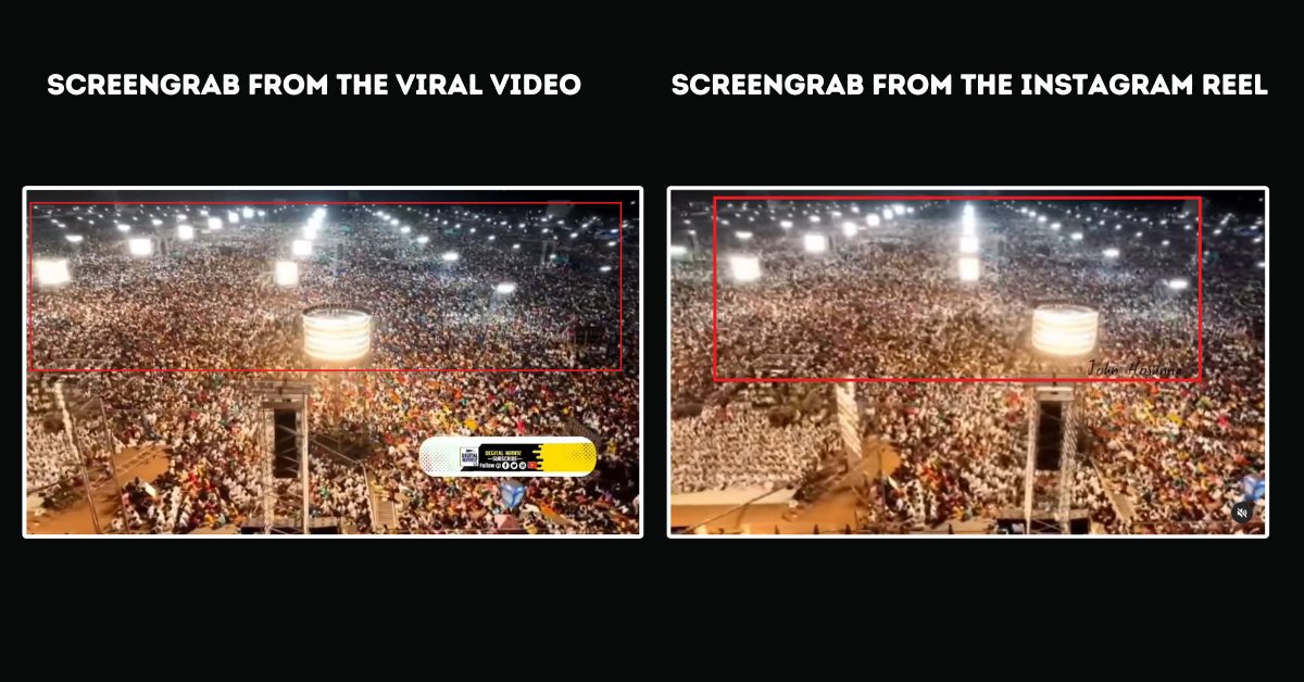 Andhra Christian festival crowd footage peddled as turnout at Congress ...