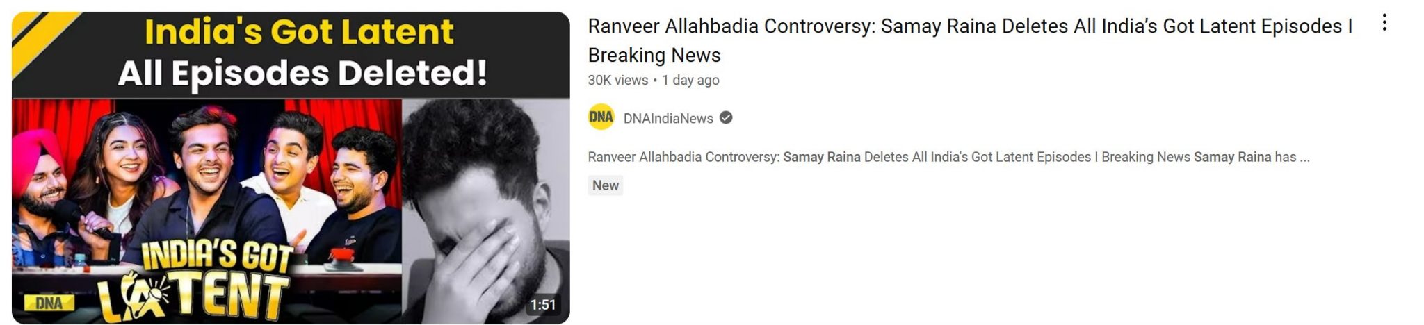 Months old, satirical video of Samay Raina crying viral amid row over ...